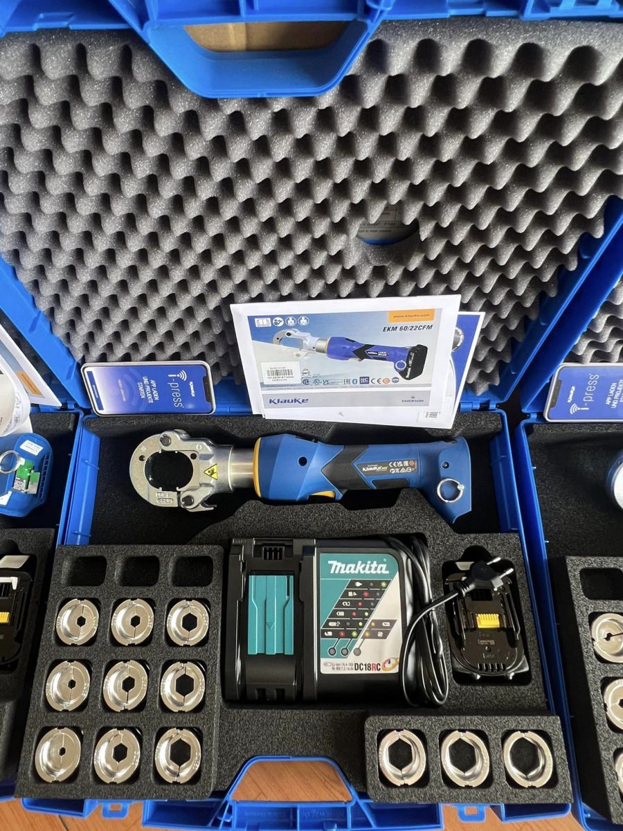 Máy ép cos thủy lực KLAUKE EKM6022CFM